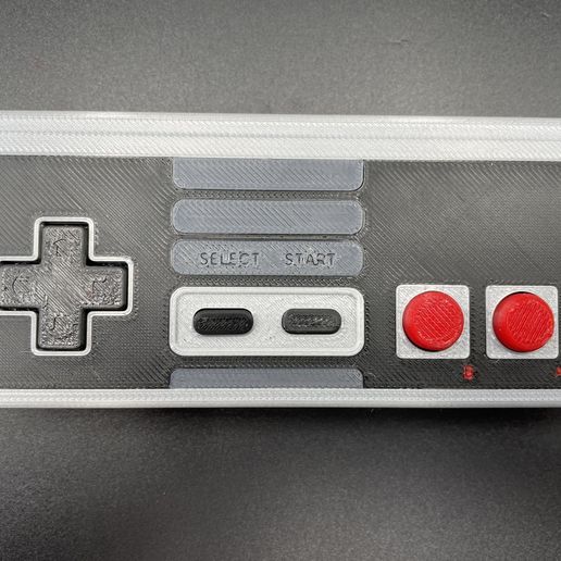 👌 NES Controller Fidget Toy・Free STL File for 3D printing・Cults