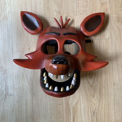3D print Foxy Mask (FNAF / Five Nights At Freddy’s) • made with Bambulab P1S・Cults
