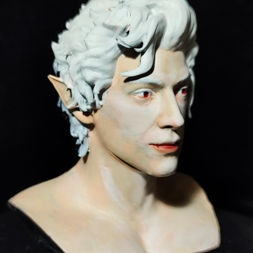 👤 Astarion Baldur's gate 3 BUST STL FILE | 3d PRINT FILE・ 3D file for ...