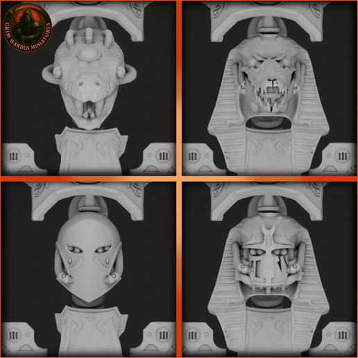 🤏 Sorcerers of the Cyclops Small Mech Armor・ 3D File for 3D printing・Cults