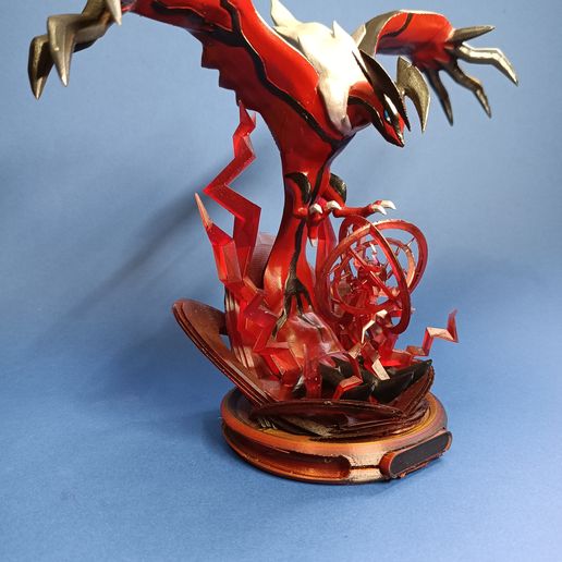 🐉 Yveltal Pokémon Y・ STL File for 3D printing・Cults