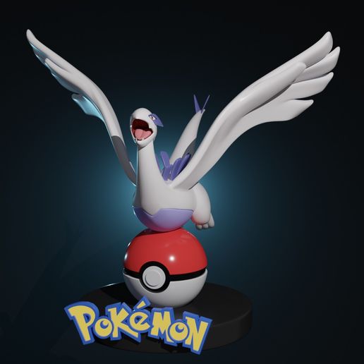 🐉 LUGIA - POKÉMON・ STL File for 3D printing・Cults