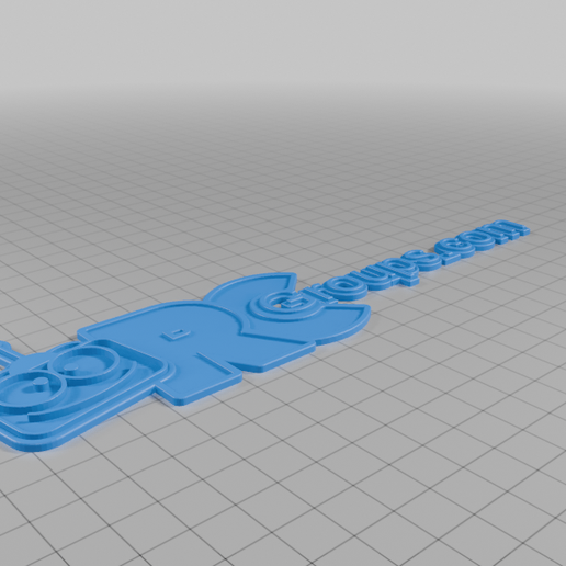 Free 3D file RCGroups .com Logo Forum Banner Plate 👽 ・3D print design ...