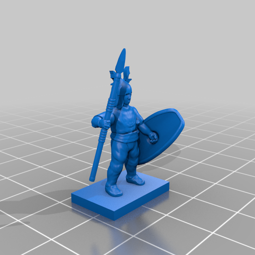 🪓 Punic Wars - Celtic Infantry Command・Free 3D File for ・Cults