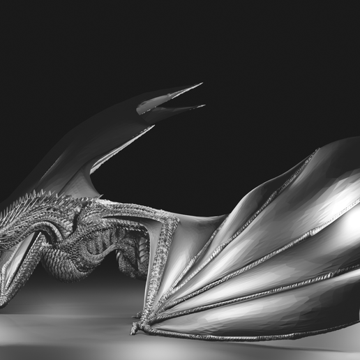 🐉 HOTD Meleys・ STL File for 3D printing・Cults