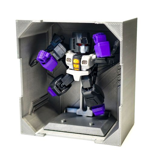 🤖 Blokees defender version Transformers Storage Box with Display Stand ...