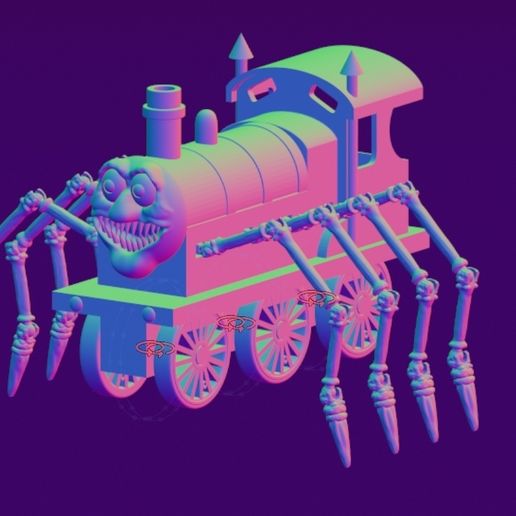 🚆 **CHOO-CHOO-CHARLY.EXE・ STL File for 3D printing・Cults