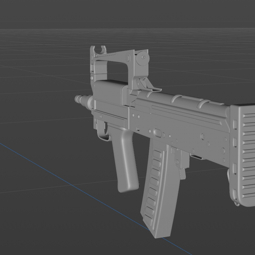 OBJ file Russian OTs-14 rifle 🗺️ ・3D printable design to download・Cults