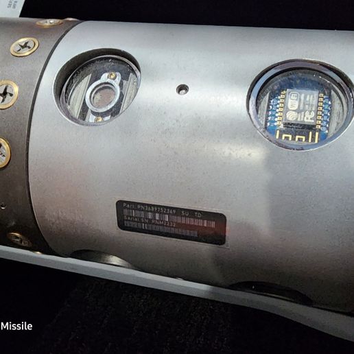 3D printer Raytheon AIM-9X - AIM-9L Sidewinder Missile - Targeting and ...