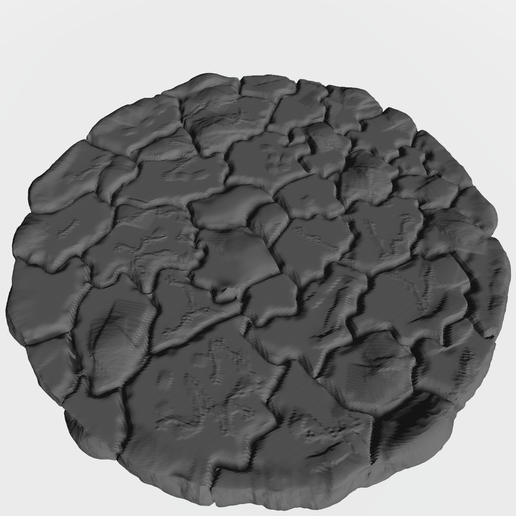🎲 Round base for dnd miniature・Free OBJ File for ・Cults