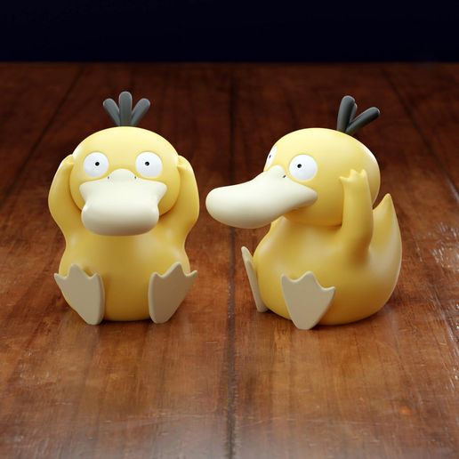 🐉 Psyduck・ STL File for 3D printing・Cults