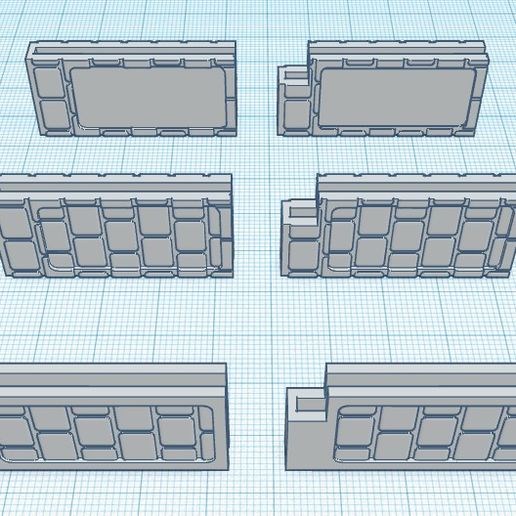 🚪 25mm Floor Tiles, Walls and Doors・ STL File for 3D printing・Cults