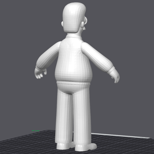 🎨 Ned Flanders Simpsons 3D Model Fan Art・ STL File for 3D printing・Cults