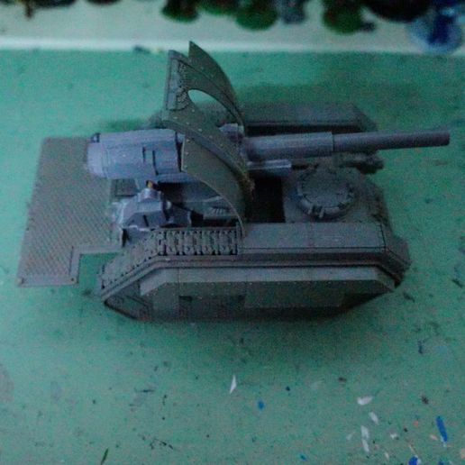 🔫 Basilik cannon warhammer 40k・Free STL File for 3D printing・Cults