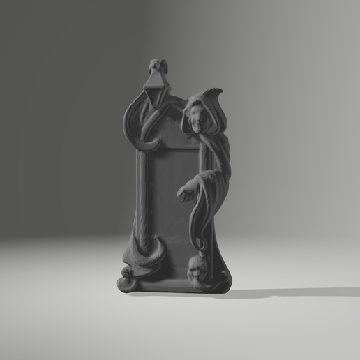 Free STL file Gravestone No. 1 🎃 ・3D print design to download・Cults