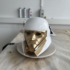 3D printable Captain Enoch Helmet - 3D Print Files • made with ...