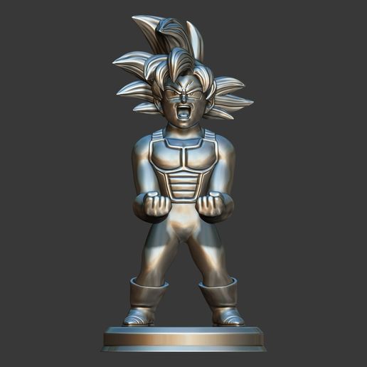STL file SON GOKU - JOYSTICK HOLDER - DRAGON BALL 🕹️ ・3D print model to ...
