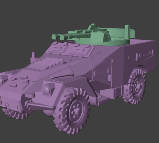 3D file Tank BTR-40 🪖 ・3D print object to download・Cults
