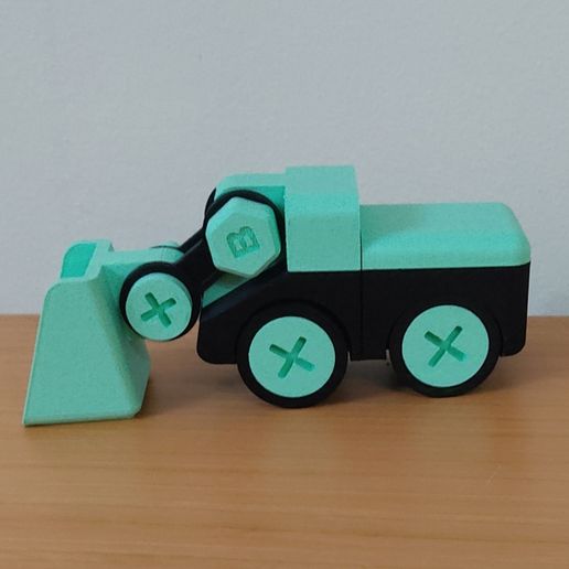 🚗 MODULAR TOY CAR・ STL File for 3D printing・Cults