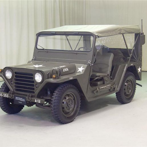 🪖 M151 MUTT Jeep 1/8 and 1/6 rc tank・ STL File for 3D printing・Cults