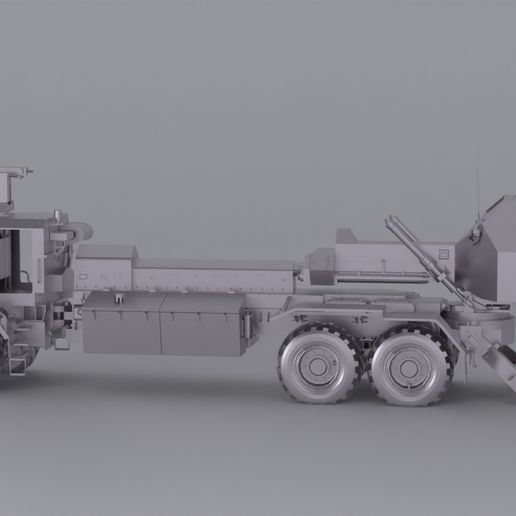 🧨 Swedish Archer Artillery on Volvo A30 chassis・ 3D File for 3D ...