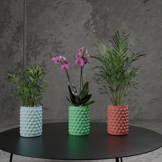 STL file Vase Hexa-Spike 🏺 ・3D printable model to download・Cults