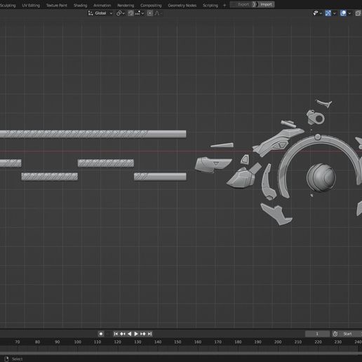🔫 Overwatch 2 Ramattra Staff for Cosplay・ STL File for 3D printing・Cults