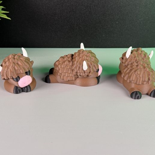 🐄 Cute Cow・Free STL File for 3D printing・Cults