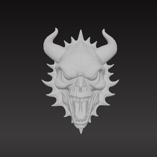 STL file Monster head 👹 ・3D printing design to download・Cults