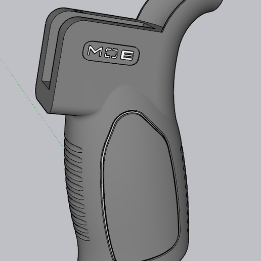 STL file Art design; AR hand grip 🎨 ・3D printer design to download・Cults