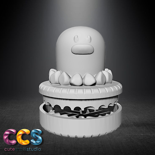 STL file Pokemon Diglett Grinder 🐉 (3MF)・3D printable model to download ...