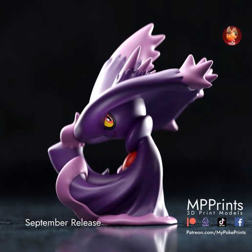 🎃 Mismagius - presupported with fancy base・ 3D File for 3D printing・Cults