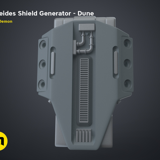 🛡️ Atreides Shield Generator - Dune・Free 3D File for ・Cults
