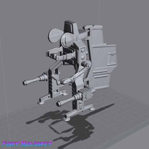 ⭐ VINTAGE STAR WARS KENNER SECURITY SCOUT MINI RIG VEHICLE・ STL File ...
