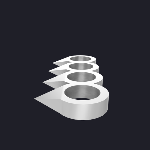 🤜 Knuckles 3D MODEL・ 3D File for 3D printing・Cults