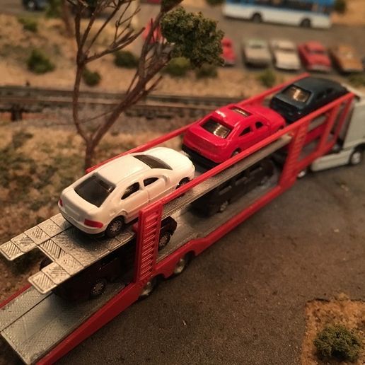 🚚 Truck Auto Car Carrier N Scale 3D print model・ STL File for 3D ...
