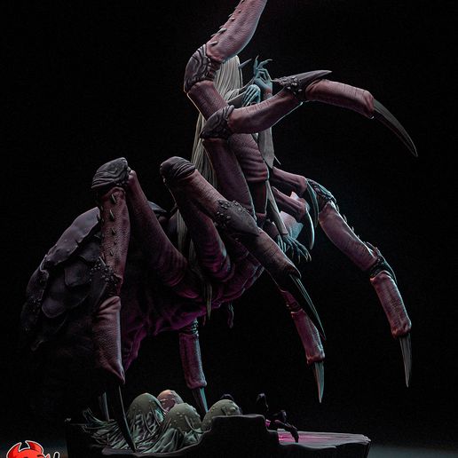 👾 Lolth・ STL File for 3D printing・Cults