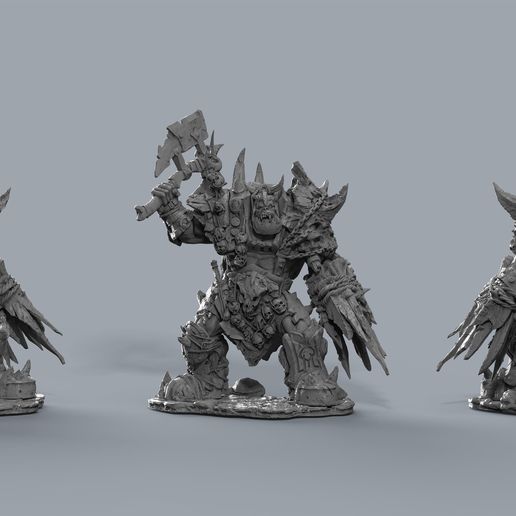 🪖 Orc Arena - Behemoth・ 3D File for 3D printing・Cults