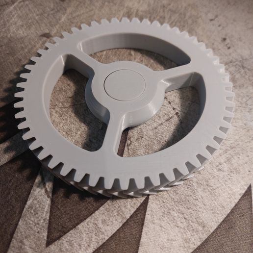 👌 Flywheel Fidget Spinner - Cog/Gear Shape, Print In Place・Free STL ...