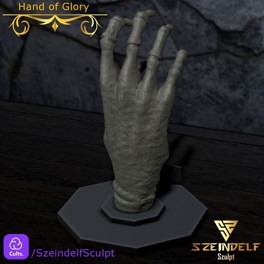 Hand of Glory - Harry Potter・ 3D File for 3D printing・Cults