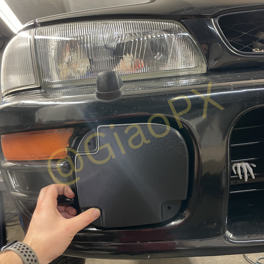 🌫️ (Scanned) Subaru Impreza GC8 Fog Light Cover・Fichier STL pour ...