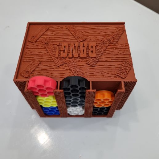 STL file Bang! Box Organizer 📦 ・Model to download and 3D print・Cults