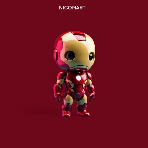 cute iron man