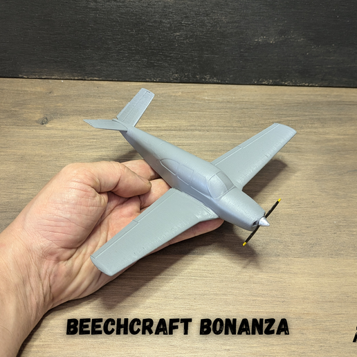 ️ Beechcraft BONANZA scale model・ STL File for 3D printing・Cults
