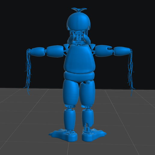 🦸 Withered Chica ( FIVE NIGHTS AT FREDDY'S / FNAF ) FNAF 3D print action figure・ STL File for 3D ...