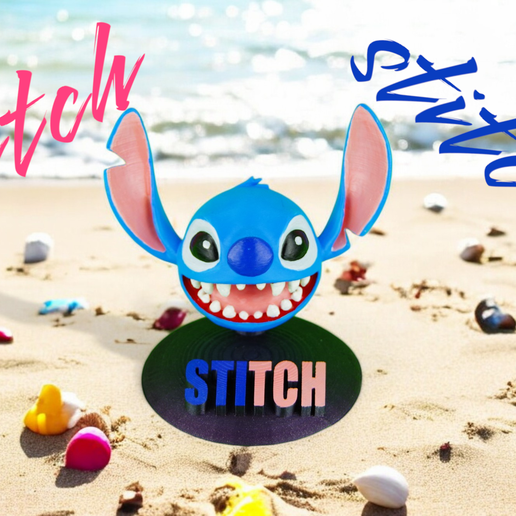 3D print Stitch Eyeglass Holder • made with créality K1C・Cults