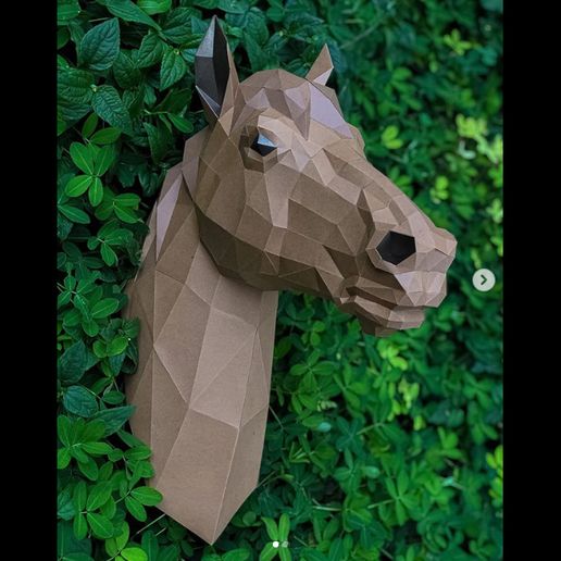 3d horse template