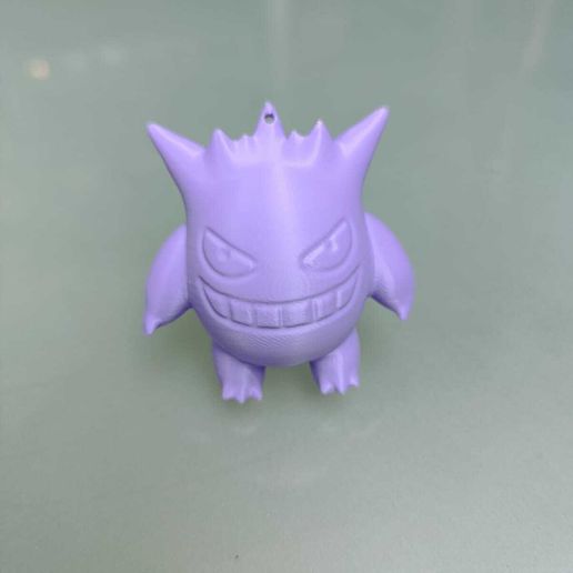 STL file Gengar Pokemon keychain and figure 🐉 ・Template to download and ...