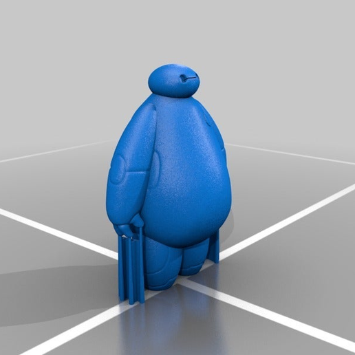 🎲 Baymax・Free STL File for ・Cults