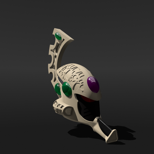 🦴 Wraithbone Eldar Helm・ DWG File for 3D printing and CNC machining ...